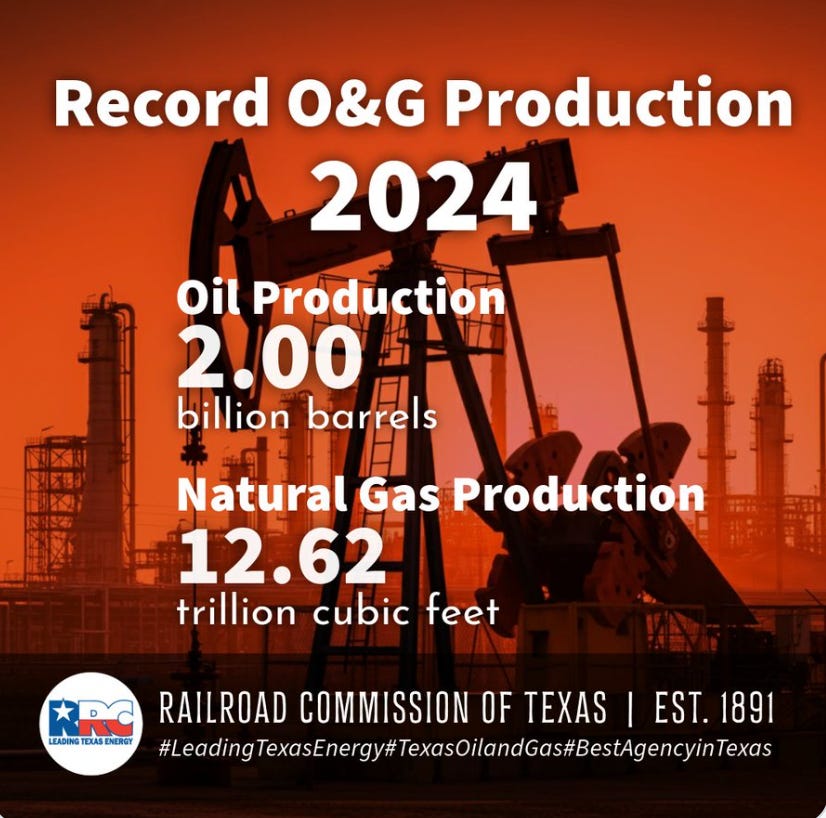 Texas Oil and Gas Production Hits All Time Records in 2024: 2 Billion ...