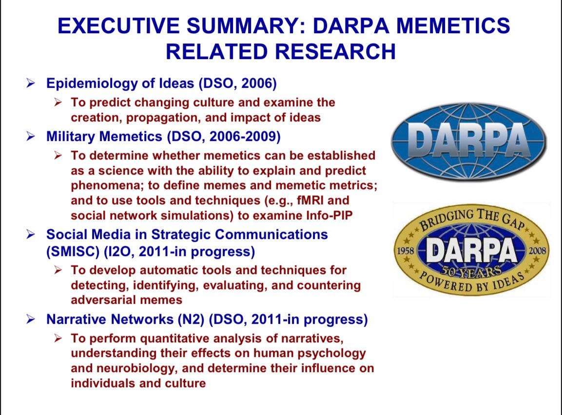 TR 514 - DARPA Unleashes Military Grade Memes on the American People