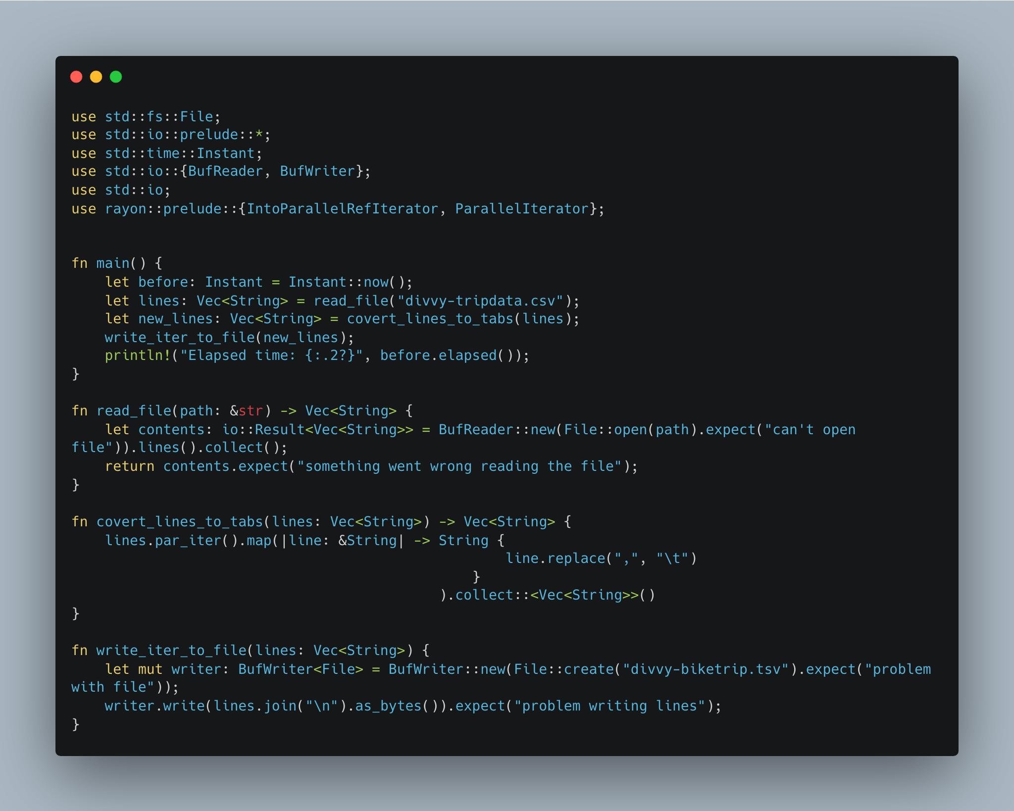 Rayon in Rust vs Python Process and Thread Pools.