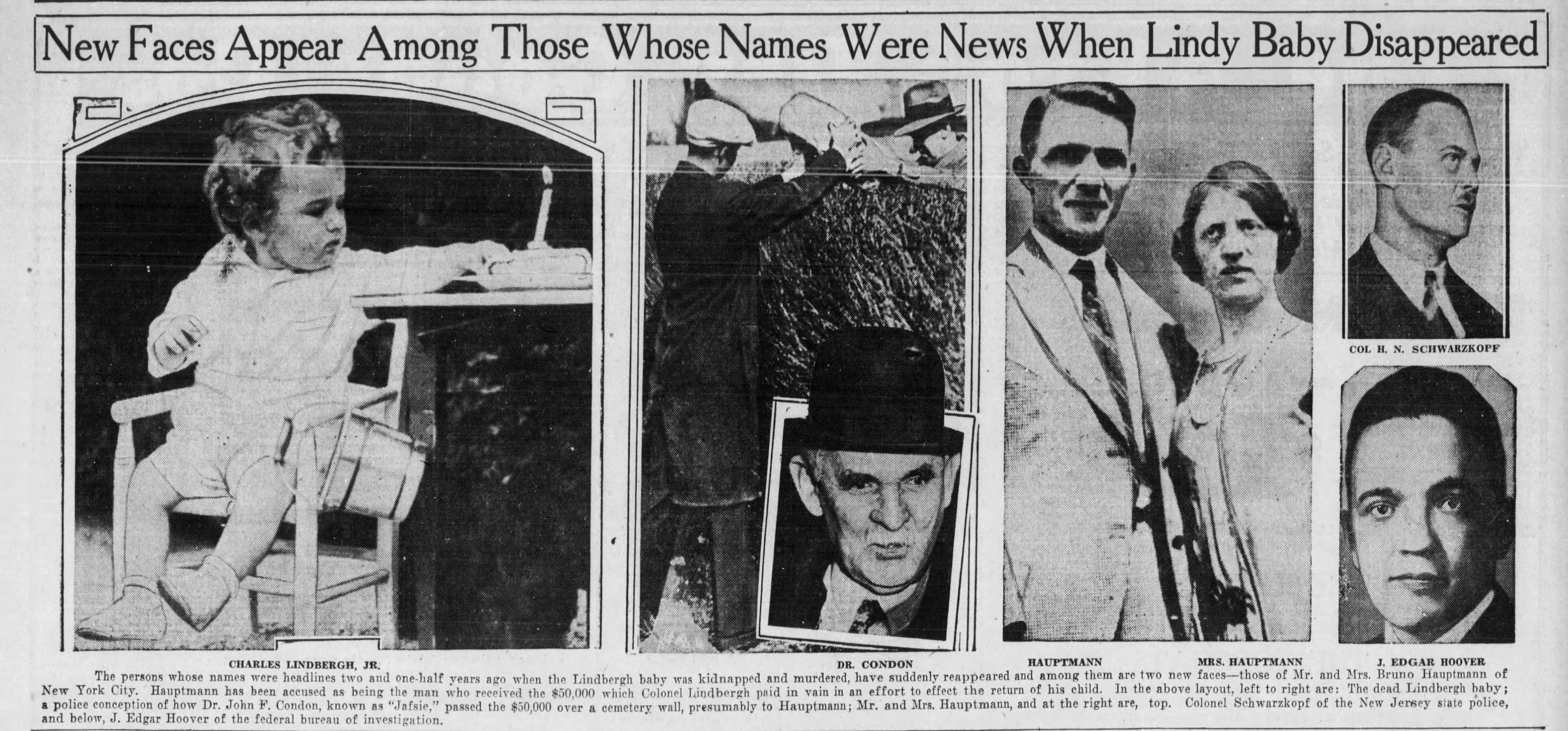 The kidnapping of the Lindbergh baby - by Tony McMahon