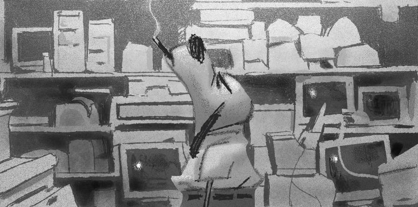 Drowning in old computers - by Shiyoon - Midnight Musings