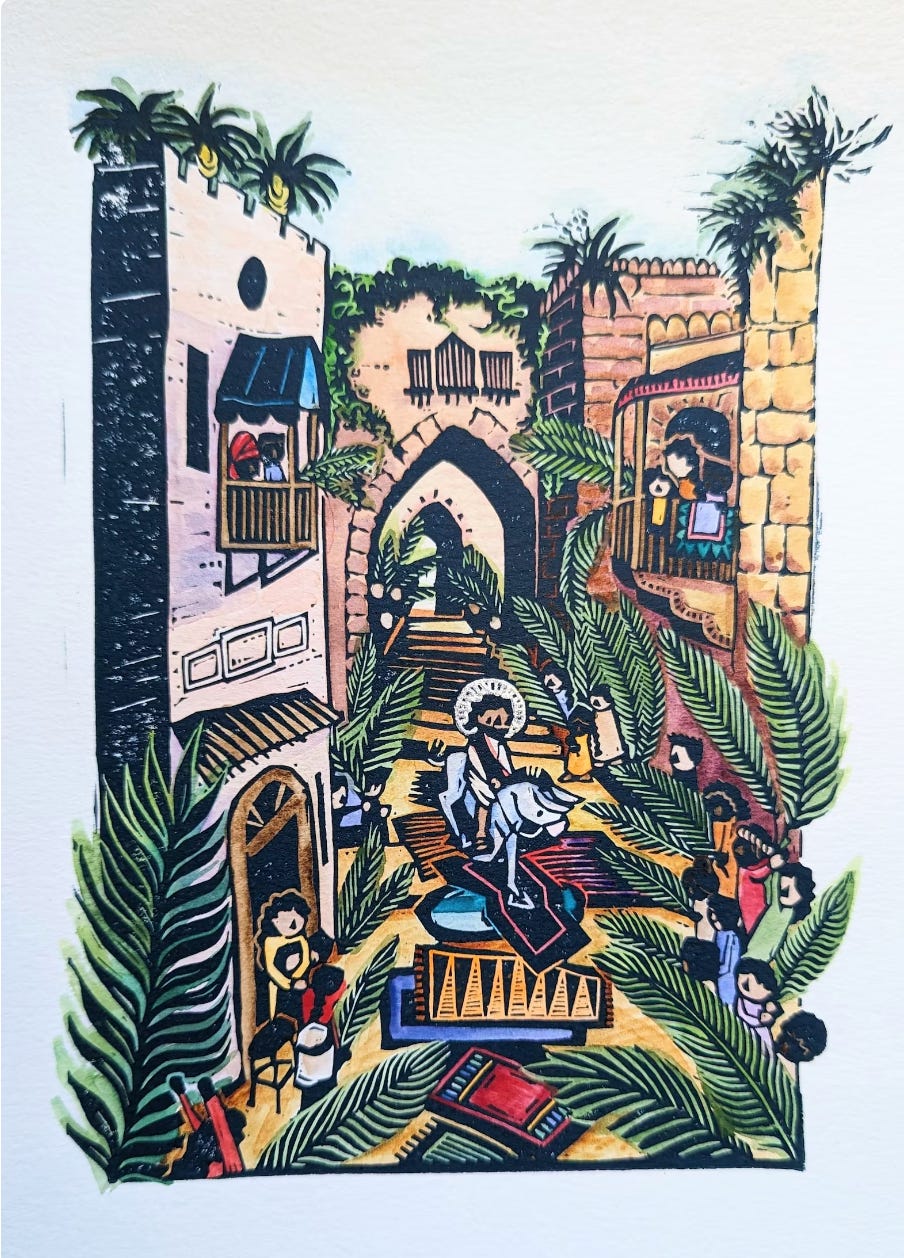 Palm Sunday - by Cecelia Proffit and Rachel Jardine