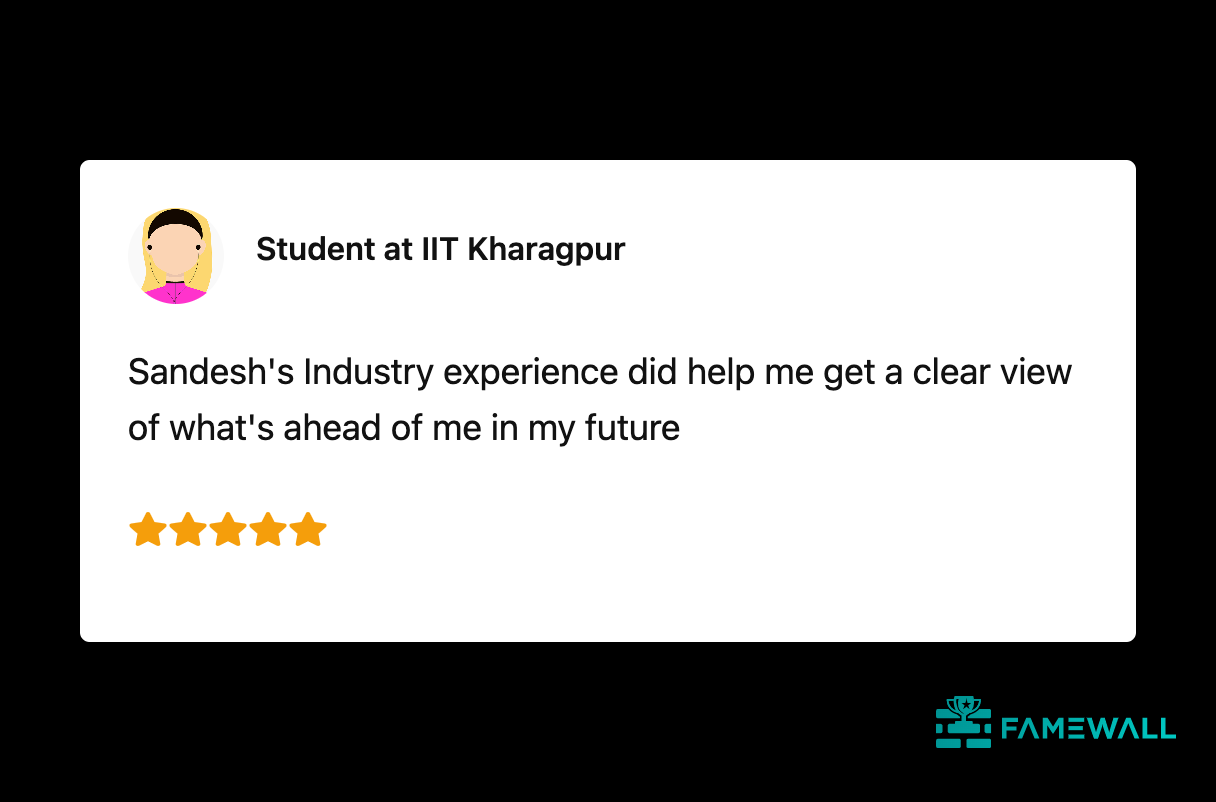 Schedule a Career Guidance Talk - by Sandesh Agrawal