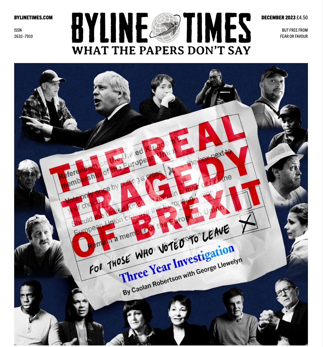 The Real Tragedy of Brexit - by Hardeep Matharu