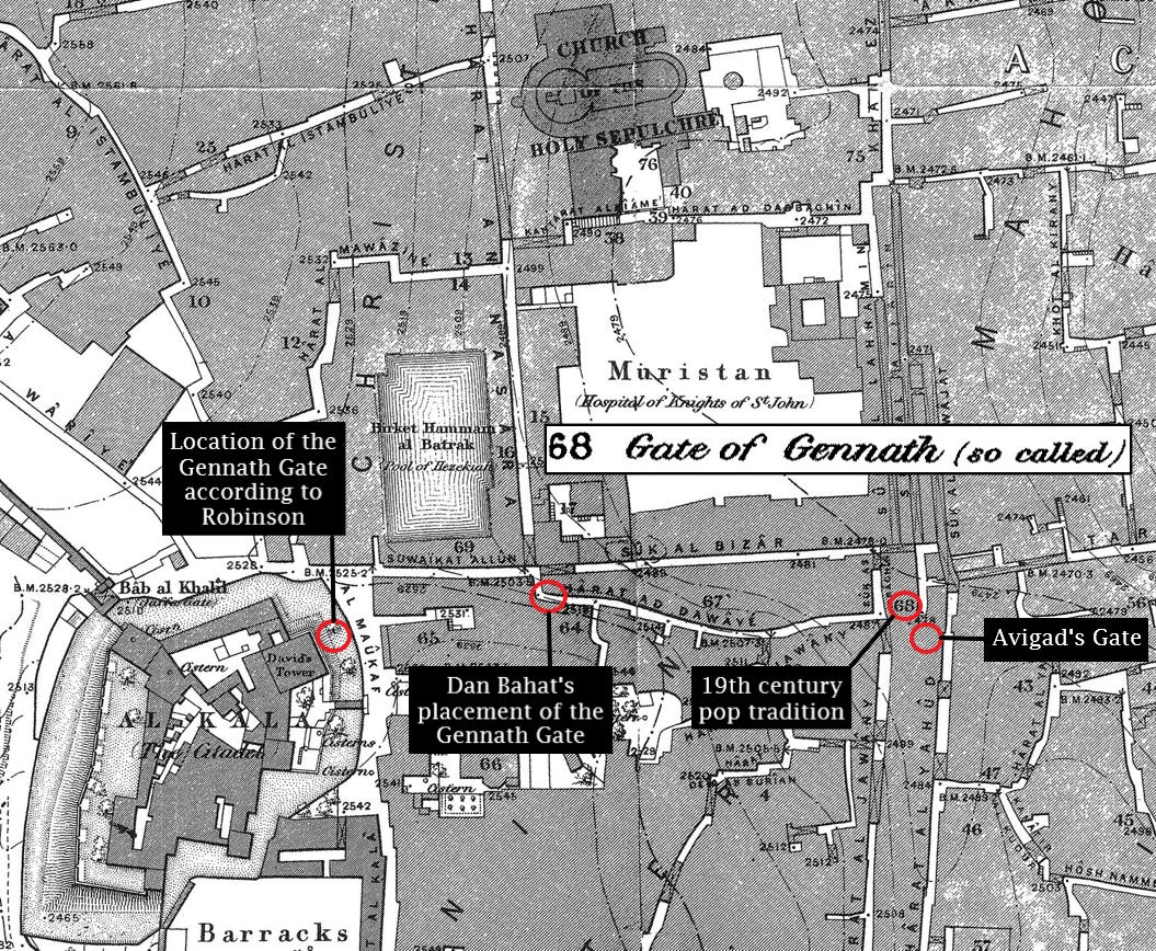 In Search of Josephus' Gennath Gate - by Chandler Collins