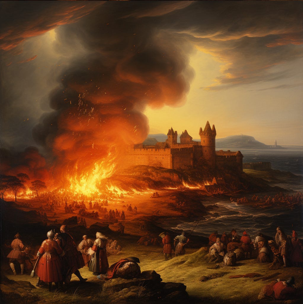 Keppoch's Flame: The Burning of Mackintosh's Dunachton Castle