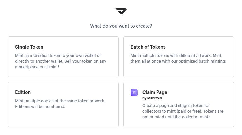 Minting on Manifold 101 🎆 - by William M. Peaster