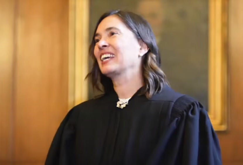 North Carolina State Supreme Court Chief Justice Saw Black Lady Justice