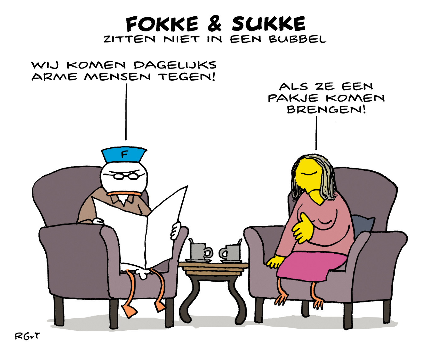 De kloof - by Jean-Marc van Tol - Fokke & Sukke Substack