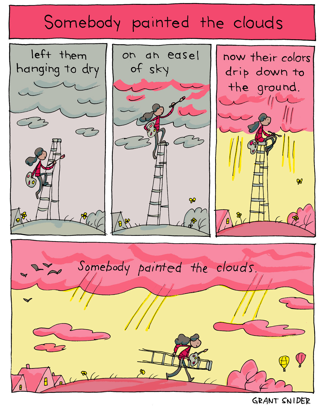 Simplicity, Lightness, Insight - by Grant Snider