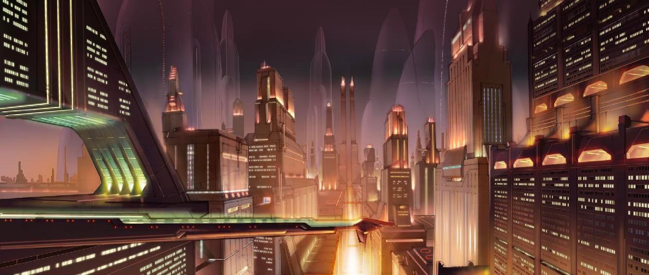 Coruscant Skyscrapers Gallery Of Exploring The Architecture Of Star