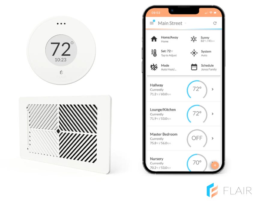 Flair Smart Vents - Aging in Home Technology