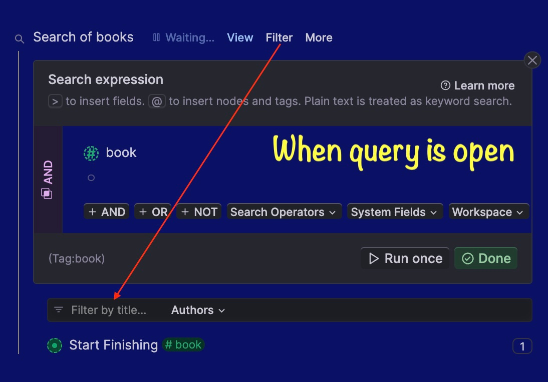 #1 Tana Live Search Series Expression Box Deconstructed
