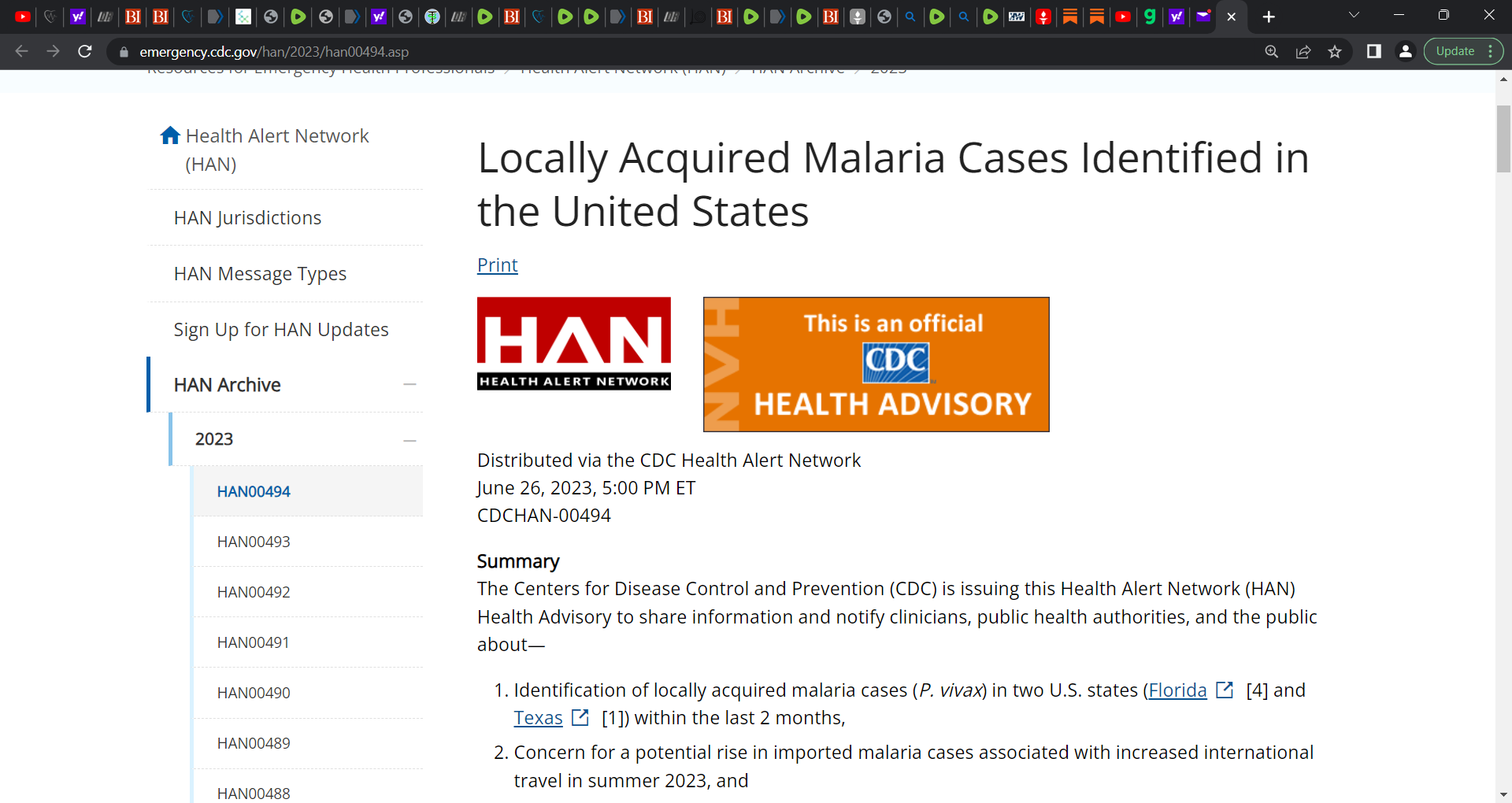 CDC (The Centers for Disease Control and Prevention (CDC)) is issuing ...