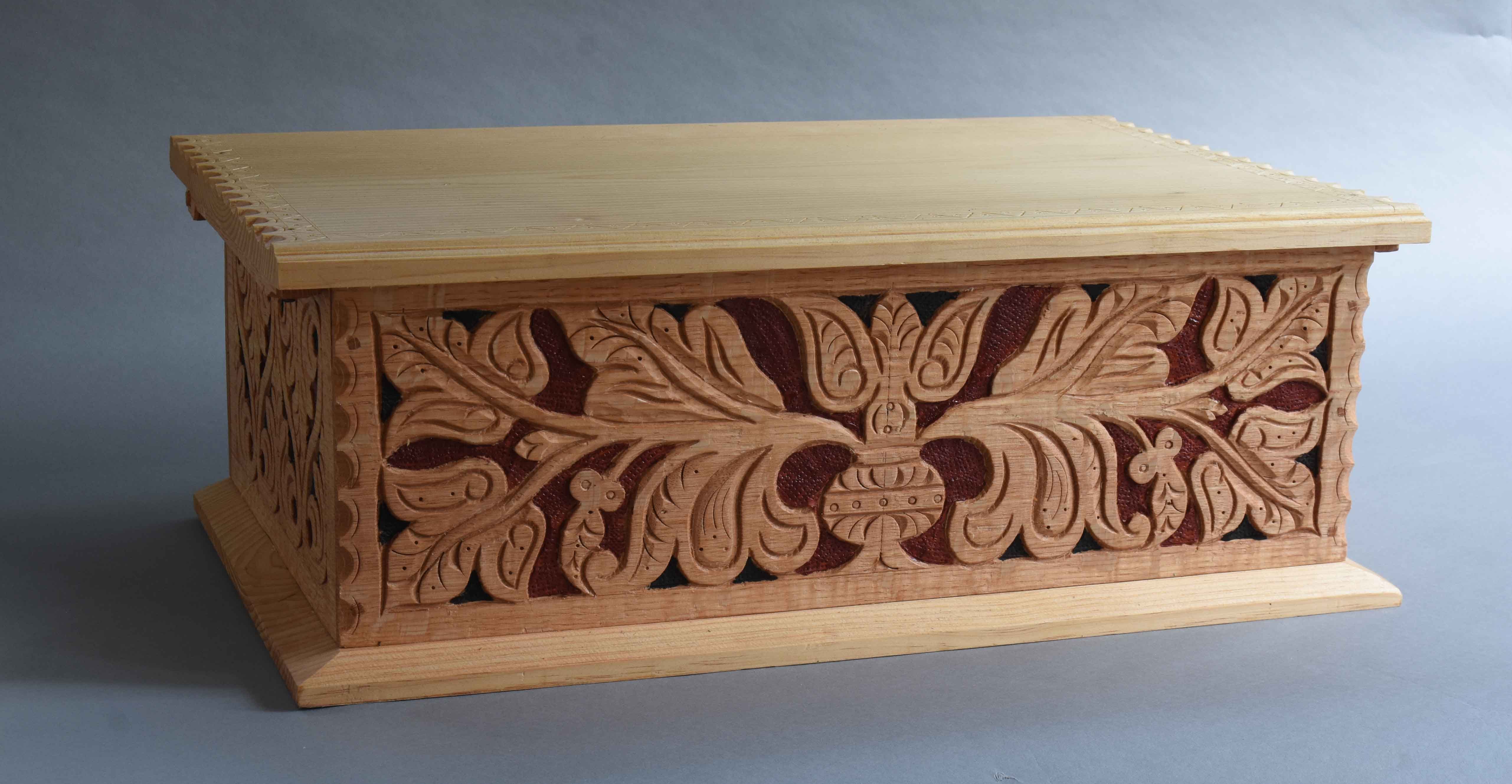 2 boxes for sale - by Peter Follansbee