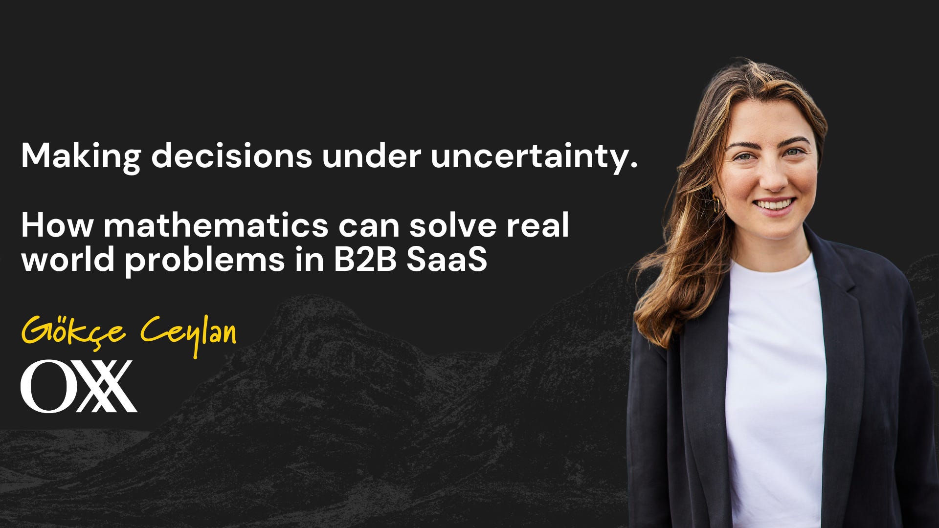 Making decisions under uncertainty - how mathematics can solve real ... Making decisions under uncertainty - how mathematics can solve real ...