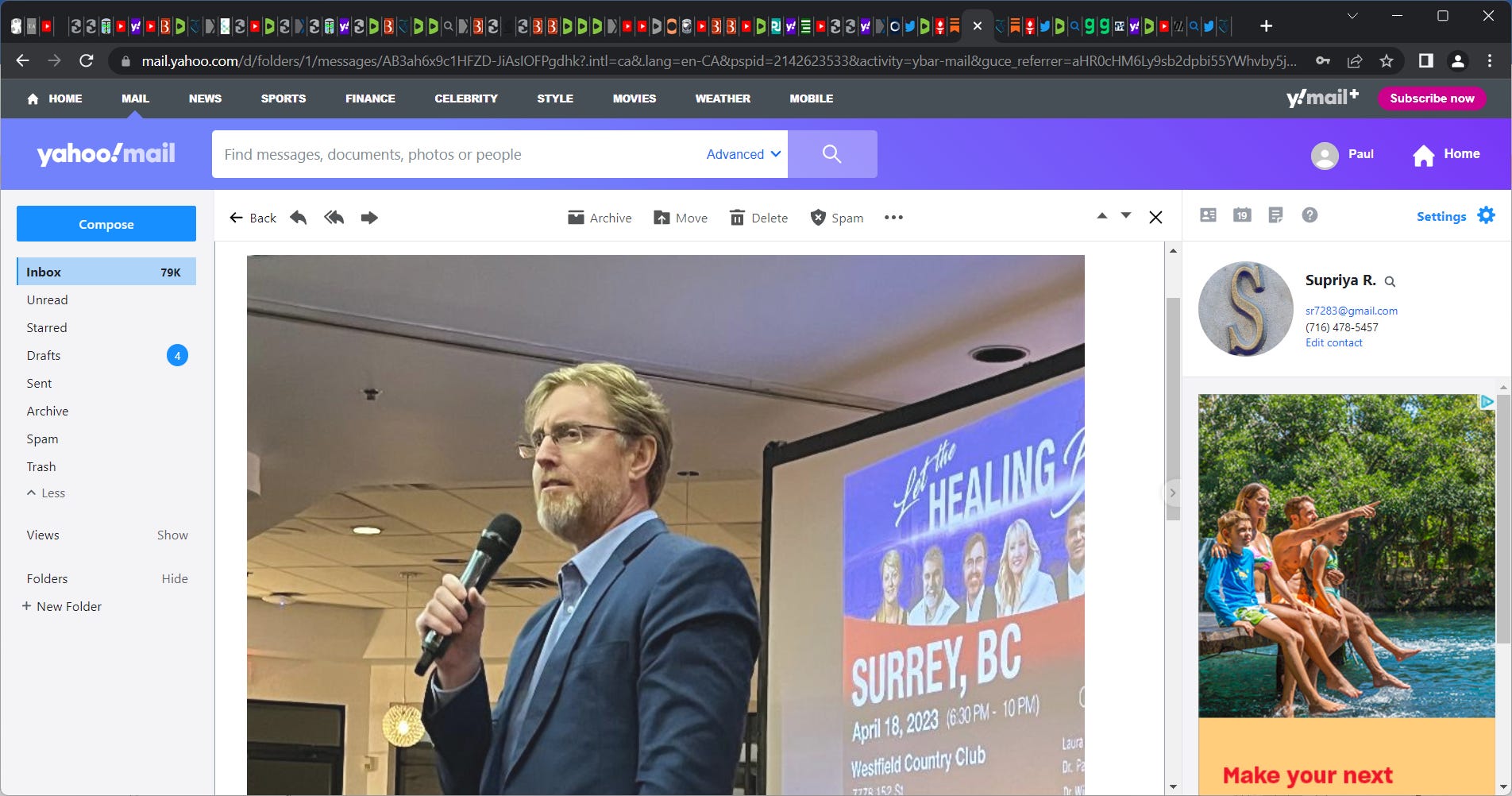 Drs. Ardis, Makis, Alexander, Bridle at Laura Lynne Thompson's COVID ...