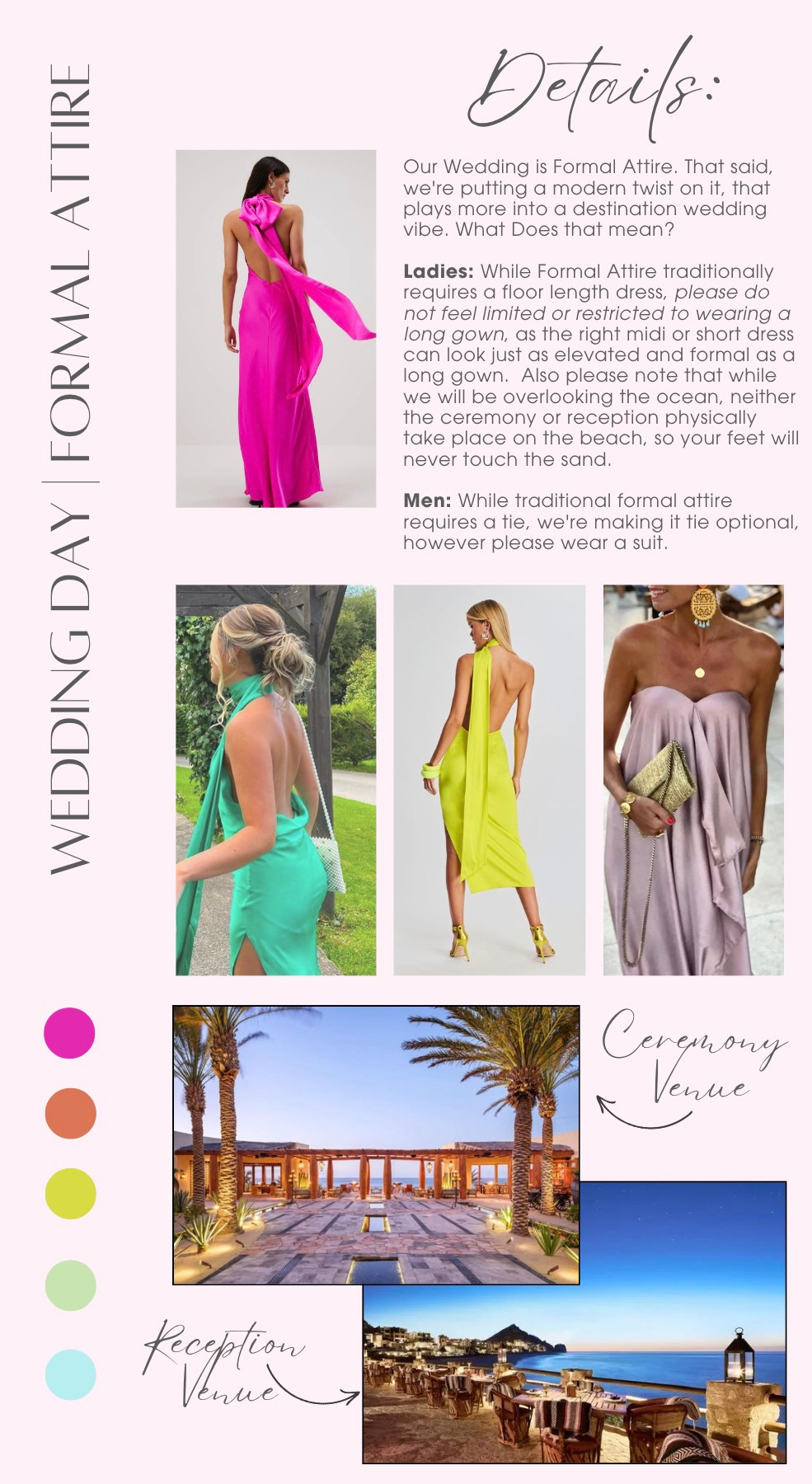 How to Assign a Wedding Guest Color Palette: A Subtle Guide