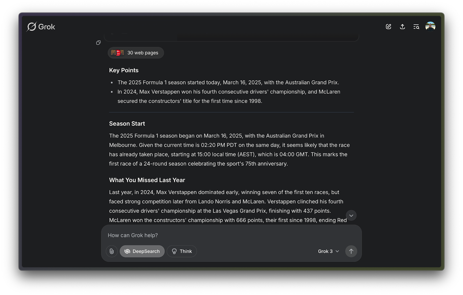 Grok 3's DeepSearch with Google's new AI Mode (Search)