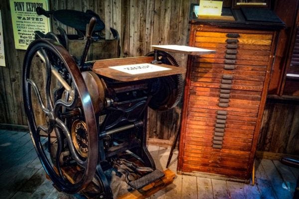 Brewster's Printing Problems - Kathryn Haueisen's Substack