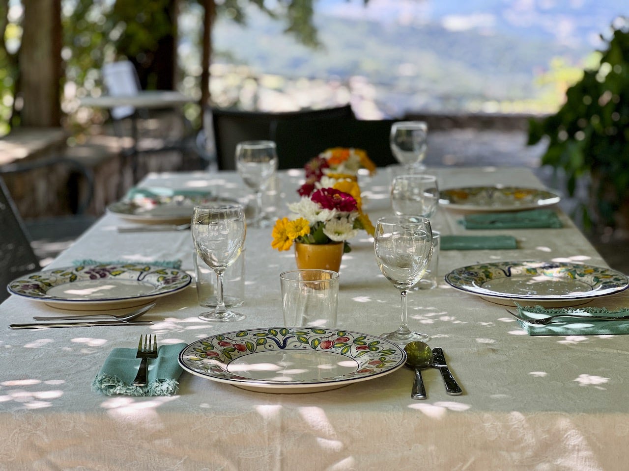 Non-Italian Sunday Lunch in Umbria