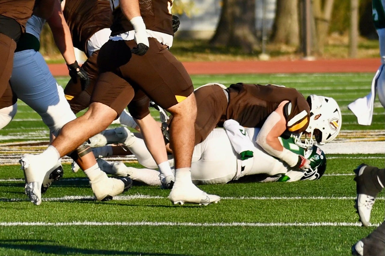Two blocks, a kick and a sack: A Valpo Victory recipe