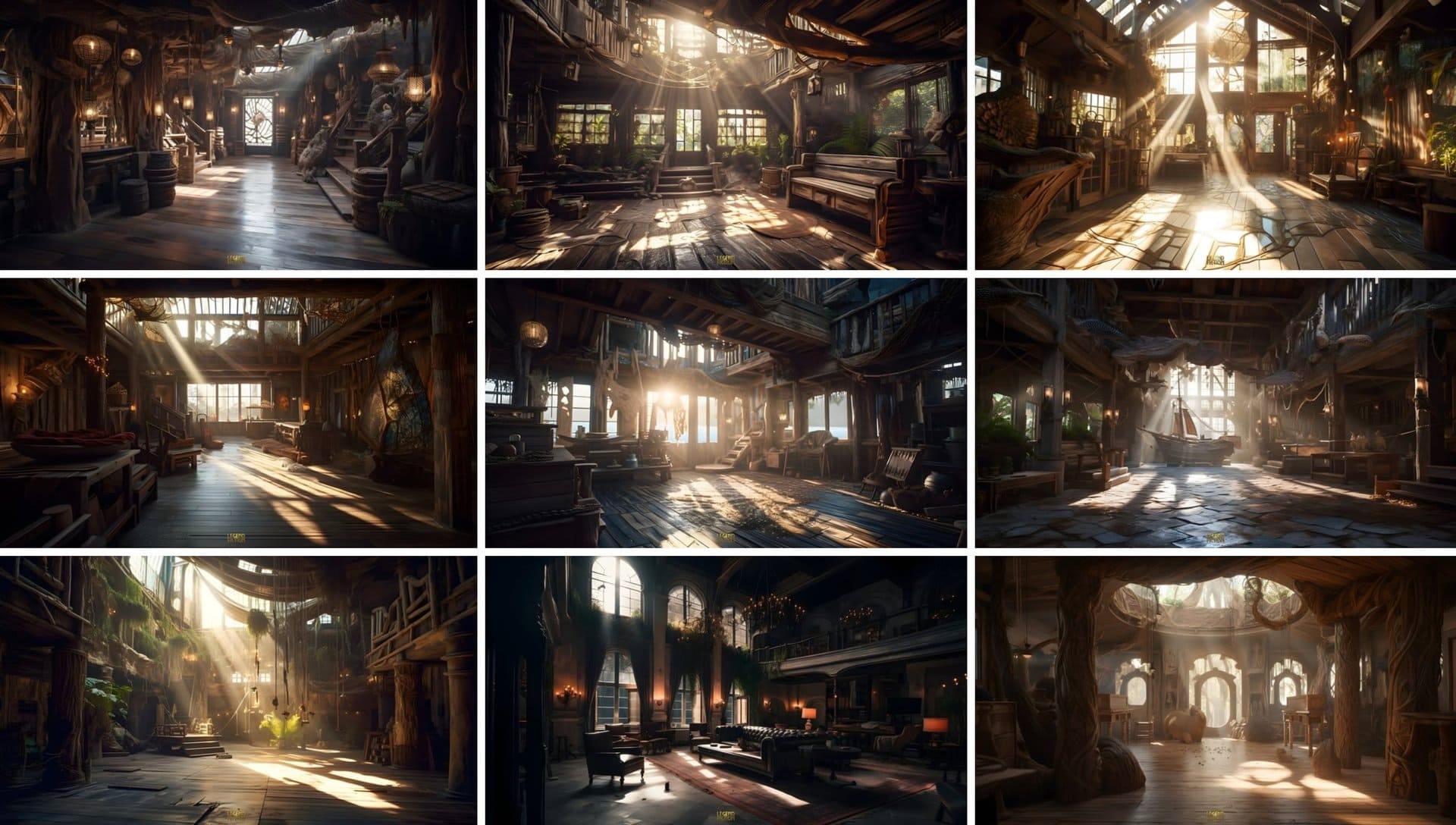 Fantasy Homes & Hobbit Libraries- Free wallpapers for your screens ...