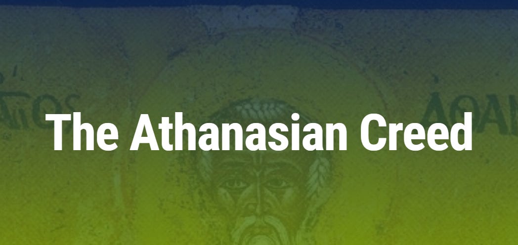 The Athanasian Creed - by Mike Smock