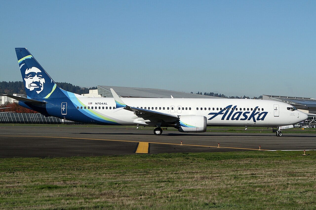Alaska Airlines Is Shown the Door - by David Thornton
