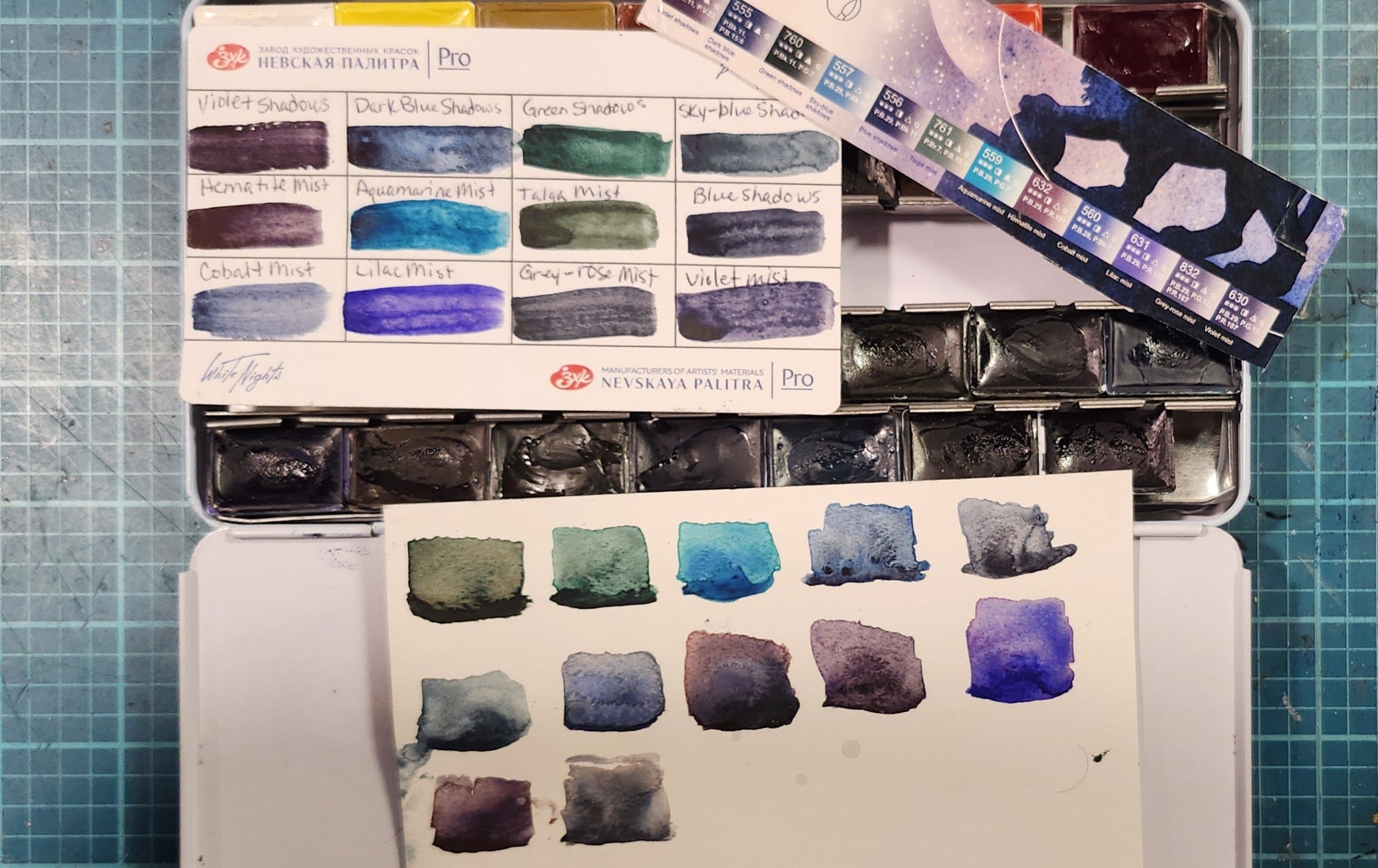 You'll Love These Granulating Watercolors