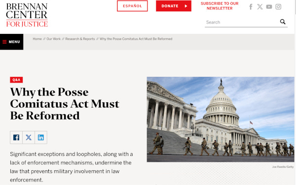 Unveiling the Military's Domestic Overreach, and the FAILING of the ...