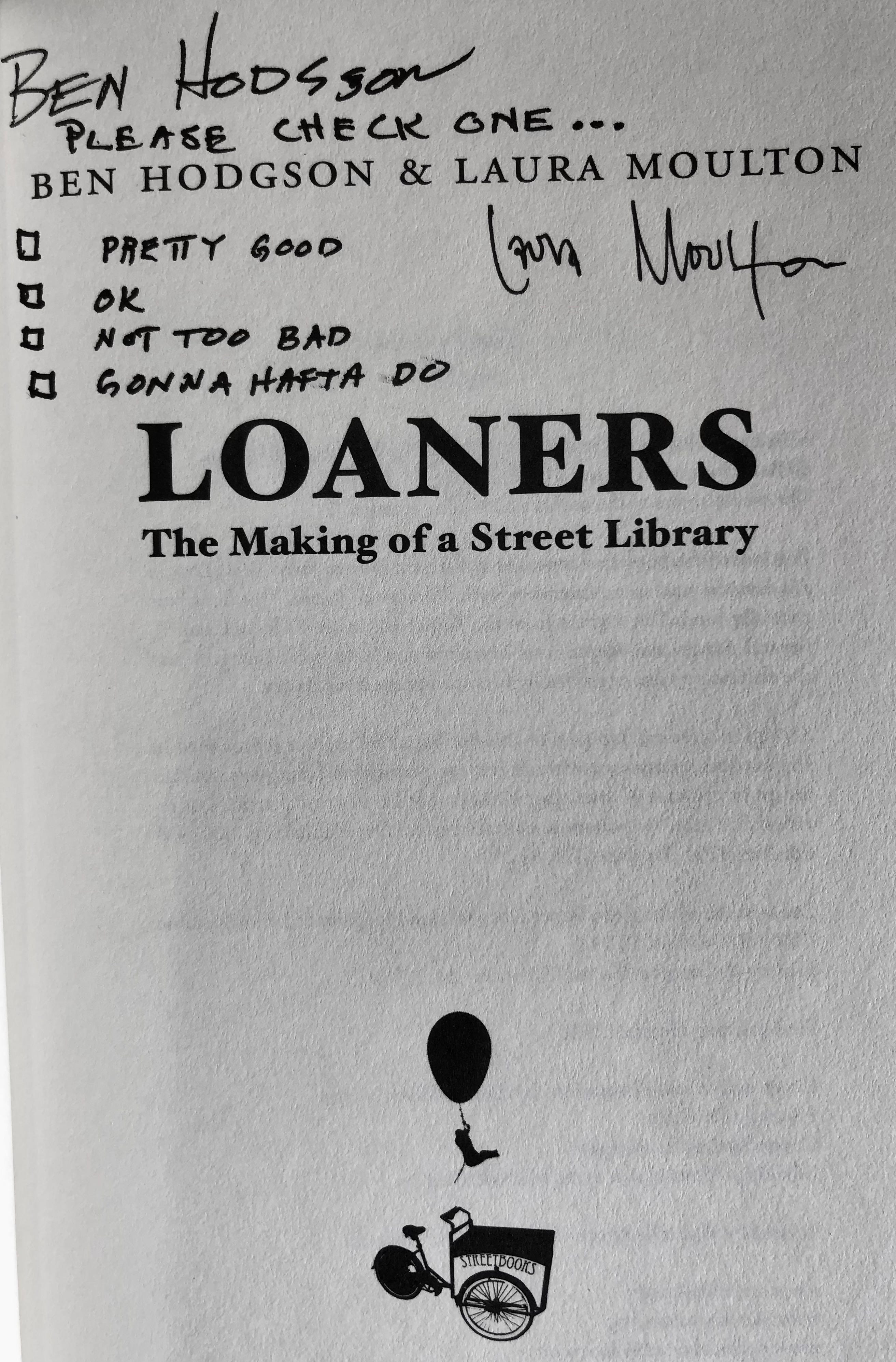 The Life Cycle of a Book – Laura Moulton