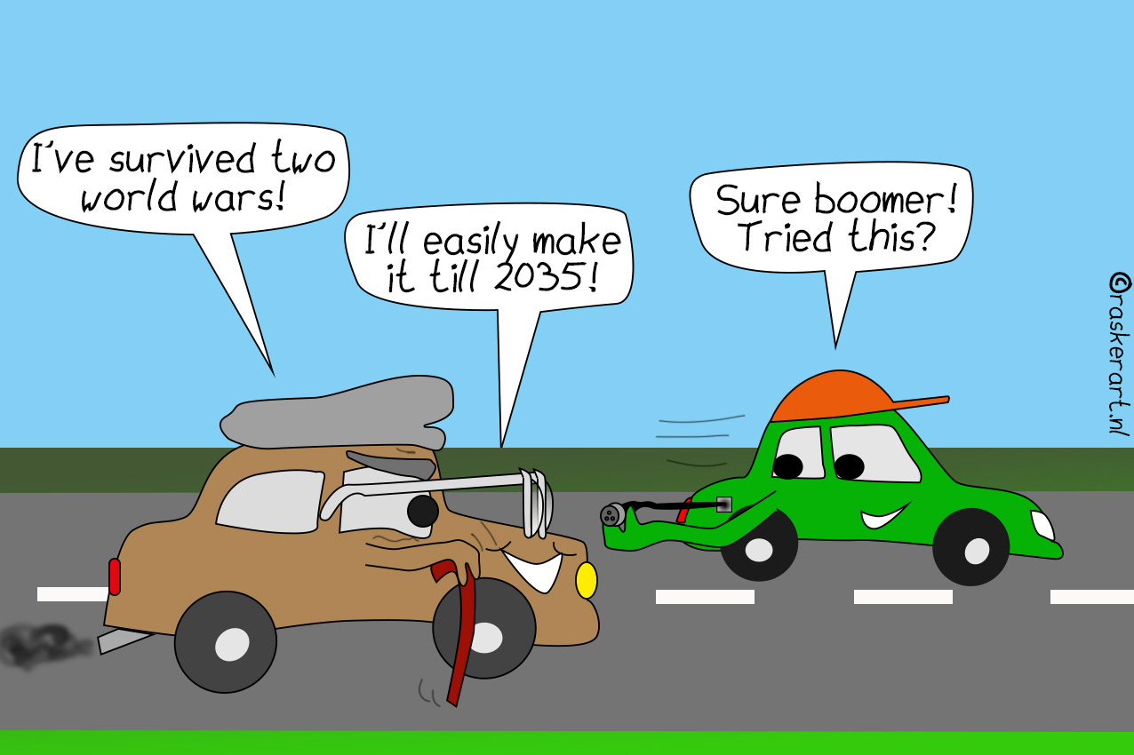 Hey boomer, we gaan elektrisch! - IO+ NL