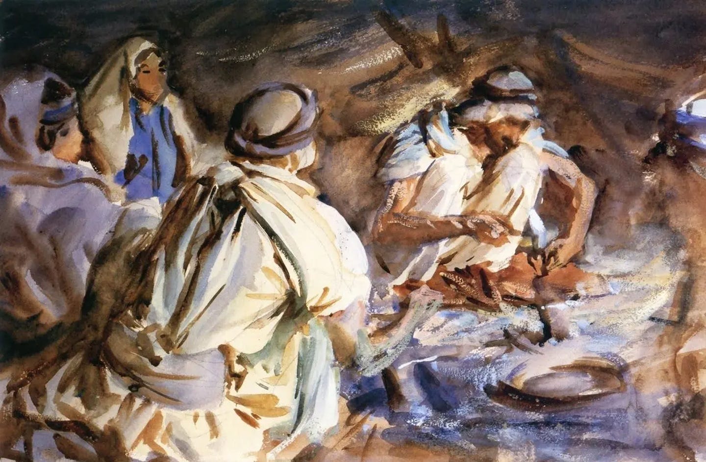 John Singer Sargent: Berbers and Bedouins - by Bill Russell