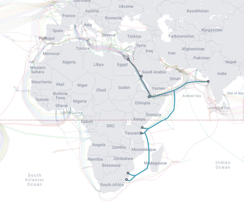 Four International Underwater Telecommunications Cables Cut, Houthis ...