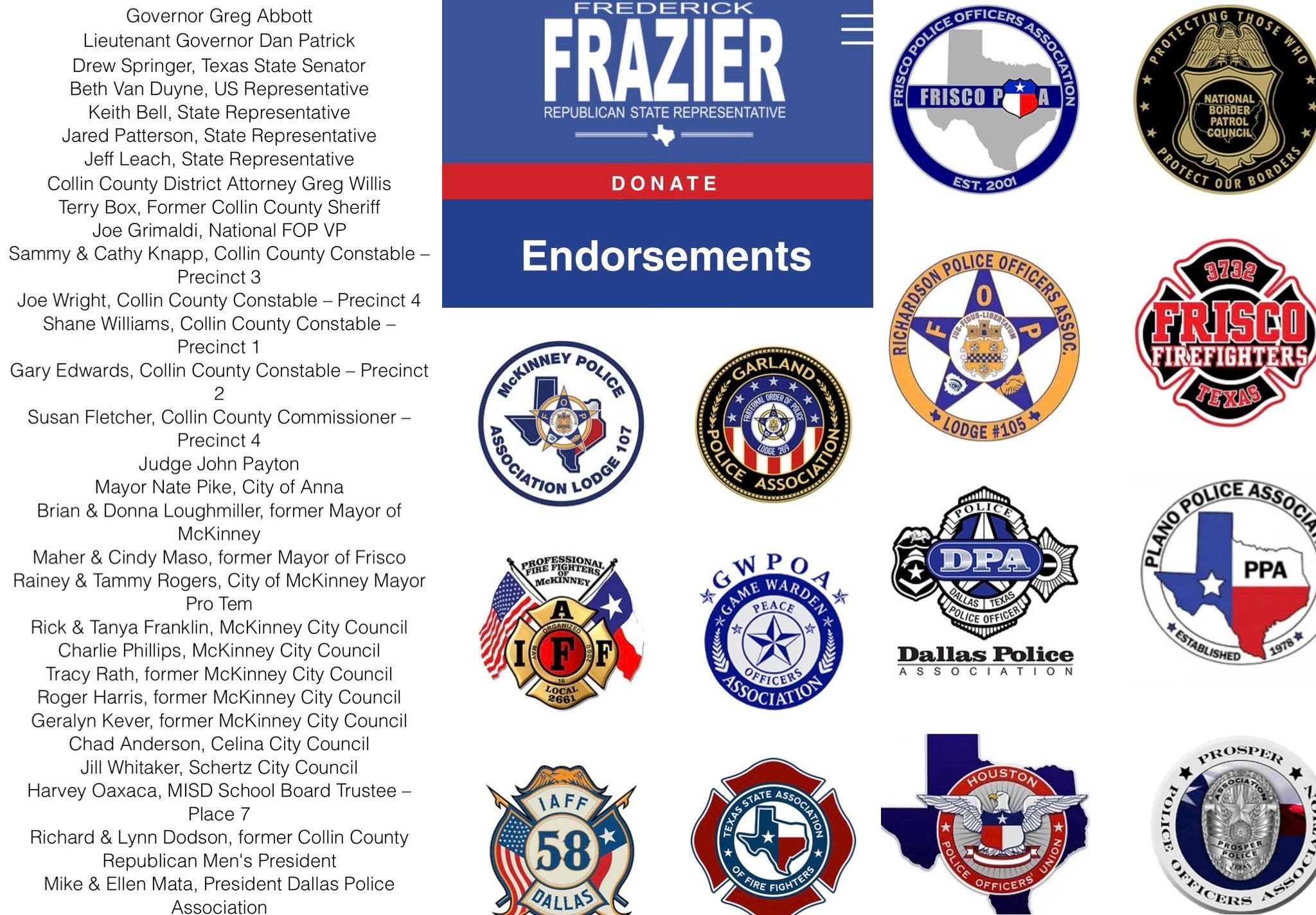 Dr. Paul Chabot Talks About Rep. Frazier