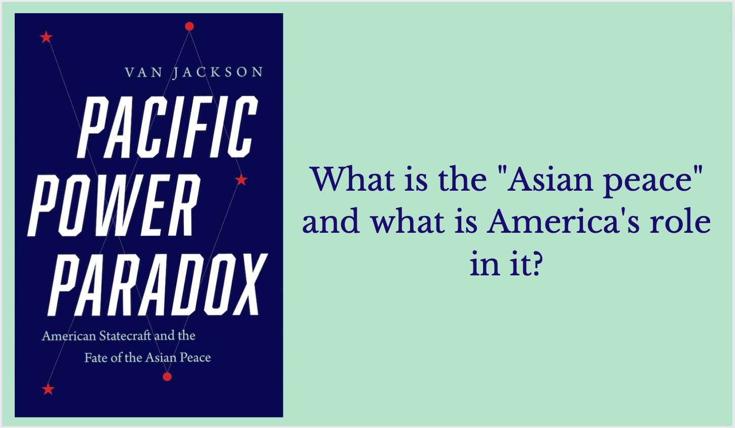The Backstory on Pacific Power Paradox: Part II of II