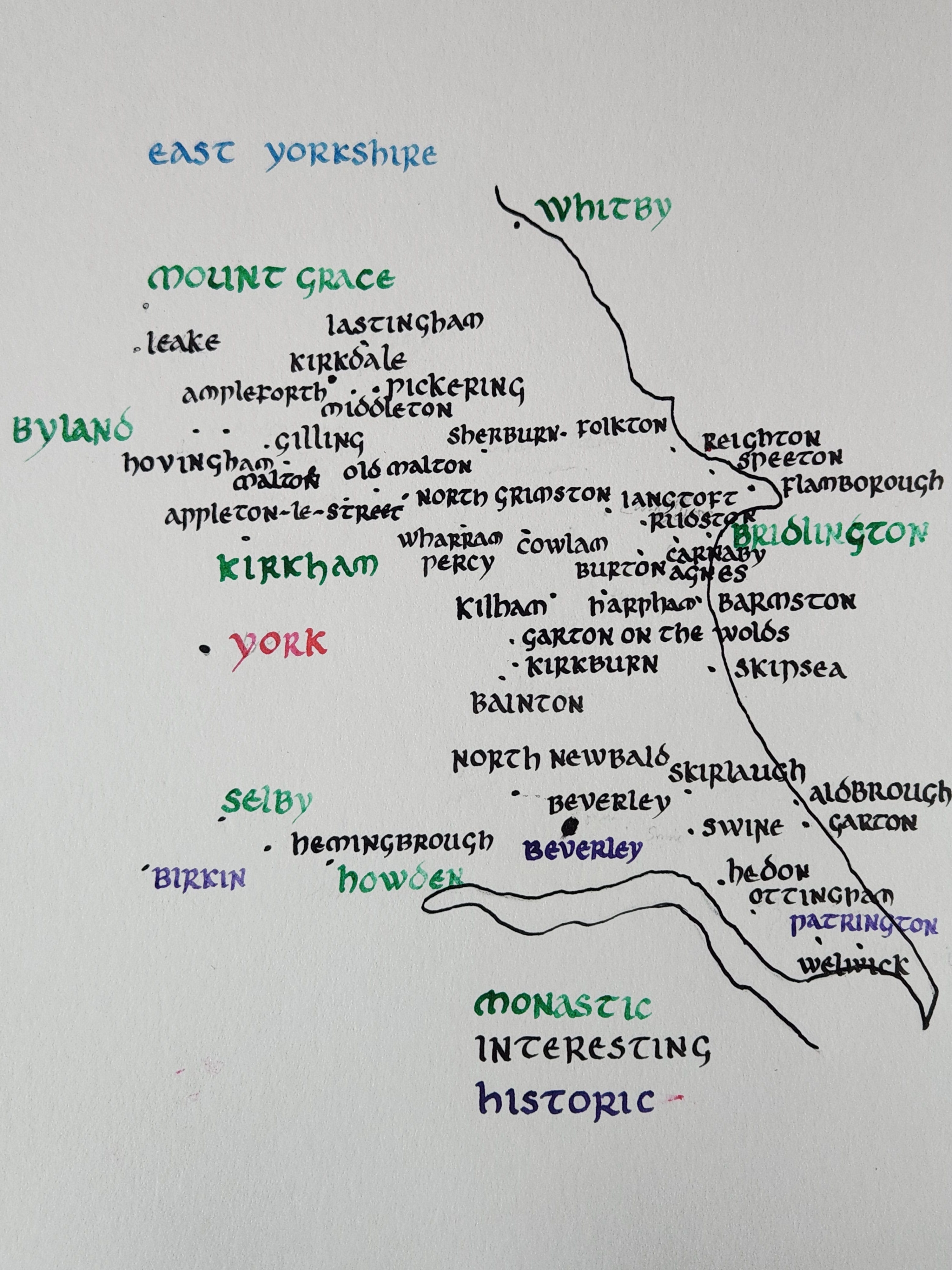 Maps of My Travels - by A Catholic Pilgrim