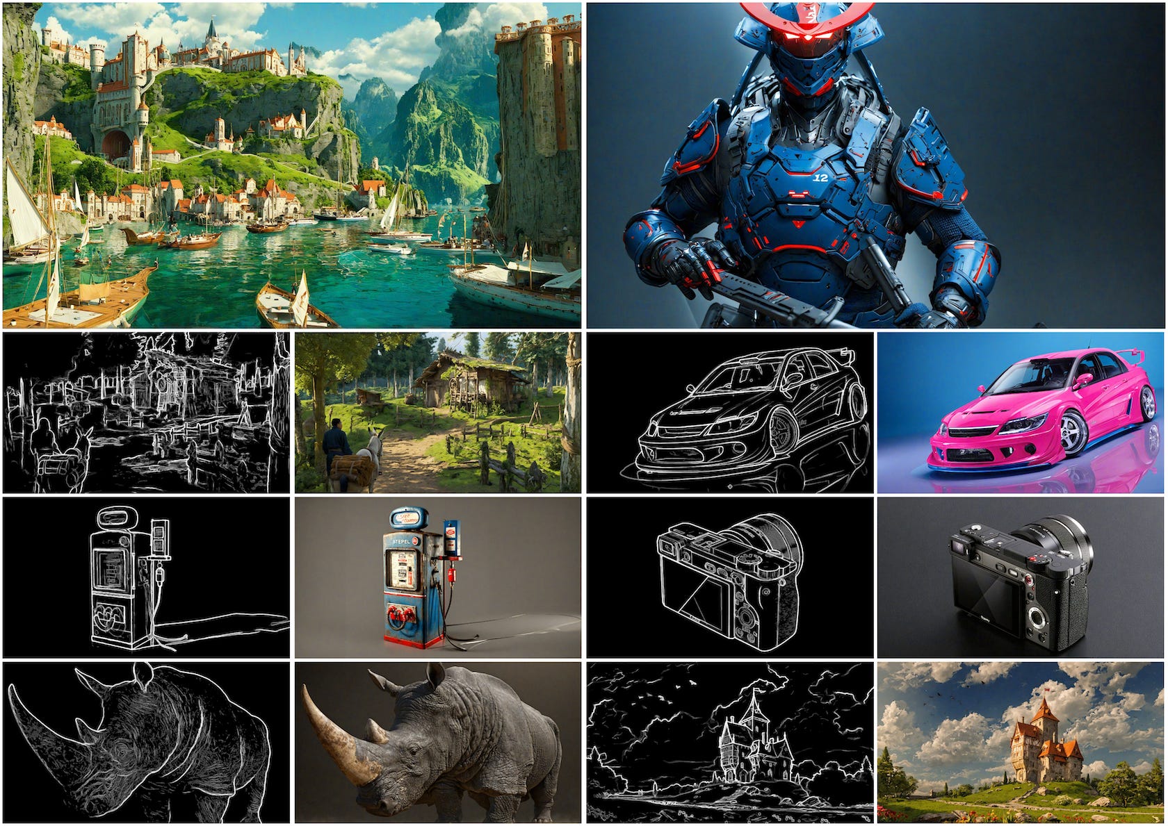 High-Precision SDXL ControlNet — MistoLine - by Edmond Yip