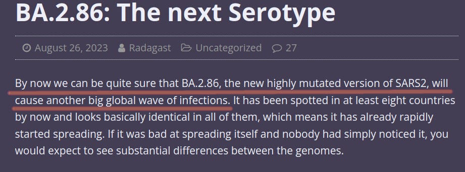 JN.1 Is the Next Big COVID Variant - by Igor Chudov