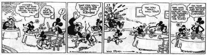 Remember when Mickey Mouse decided to commit suicide?