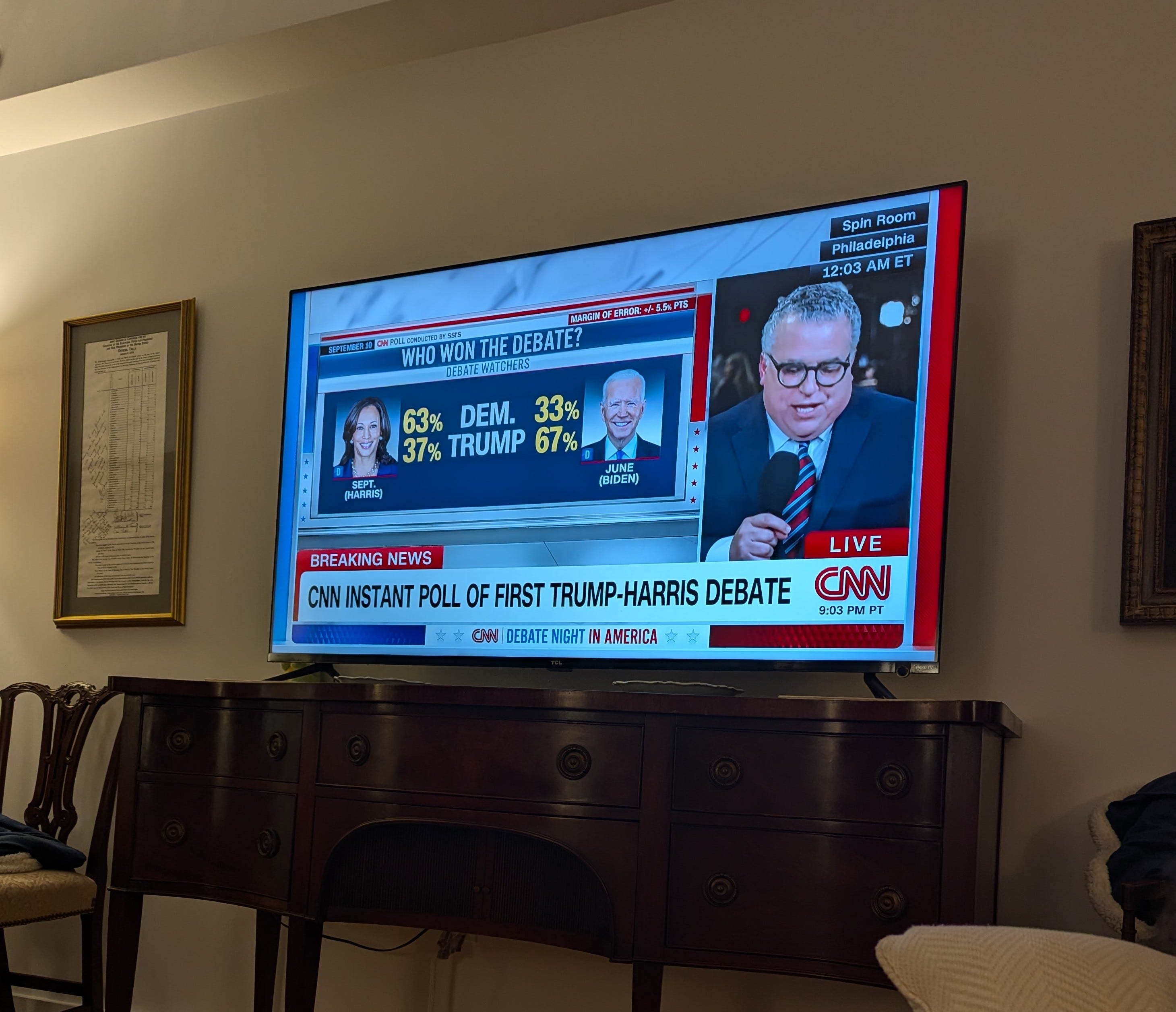 Post Debate Thoughts - by Matt Lieberman