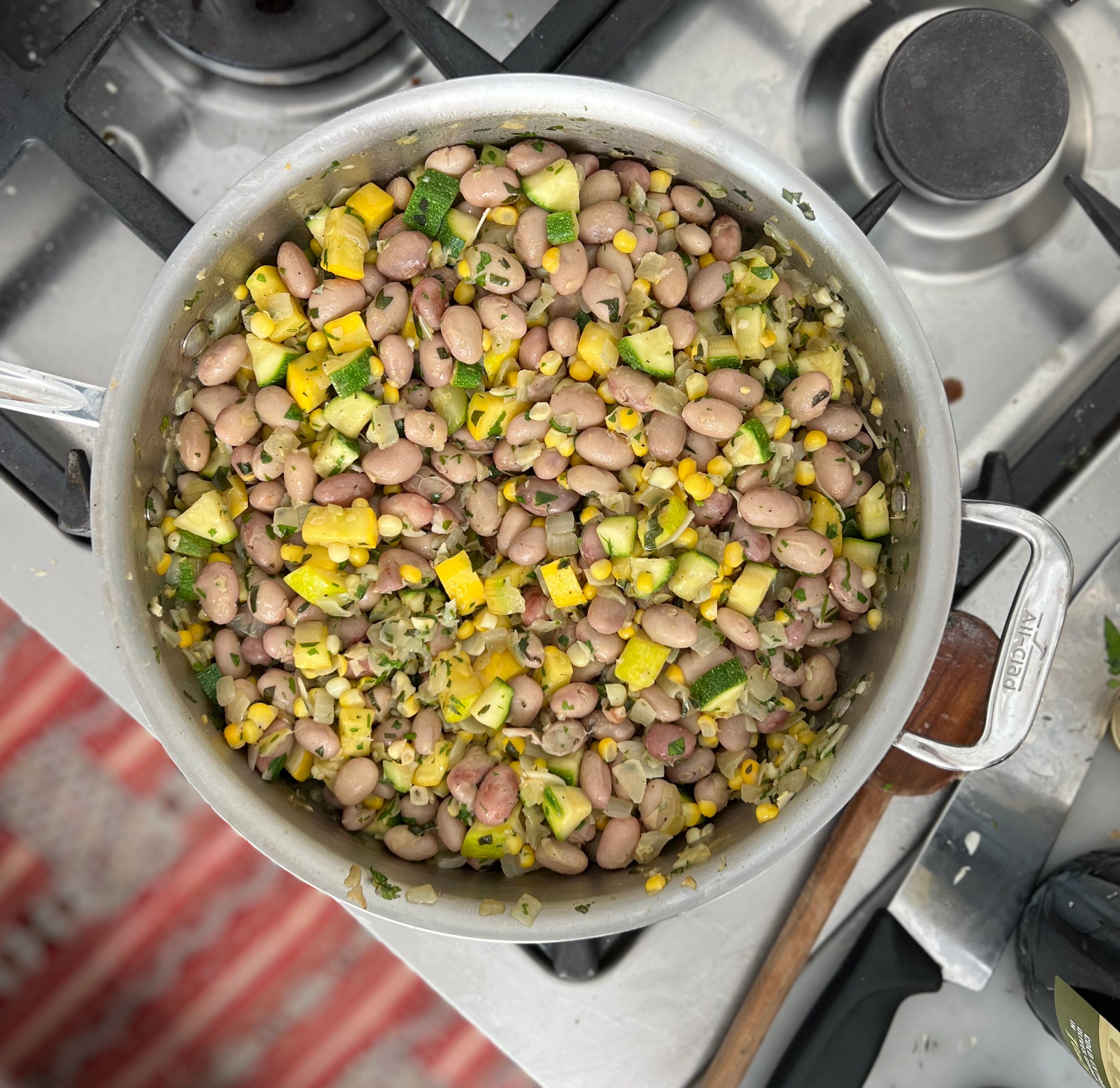 Simple Three Sisters Succotash