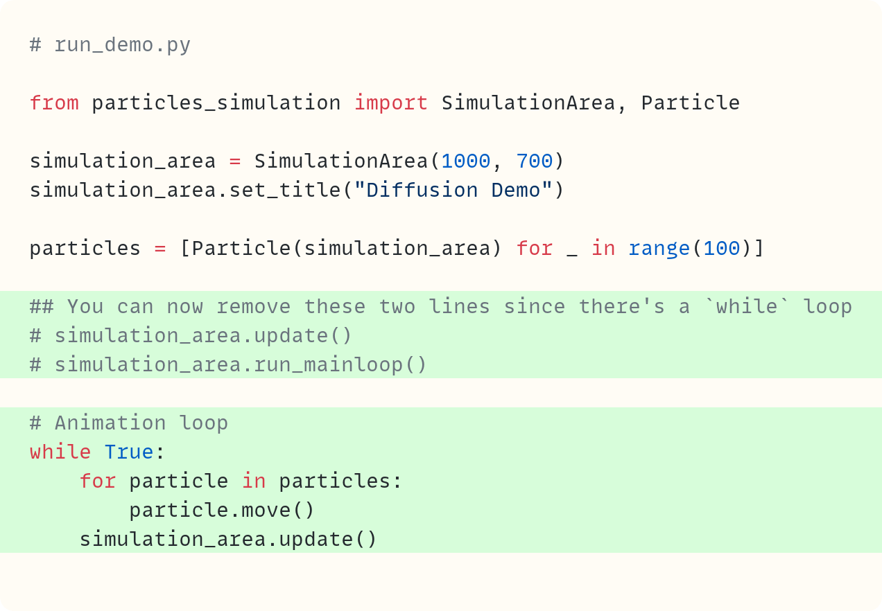 If Feynman Was Teaching Today A Simplified Python Simulation Of Diffusion Part 1