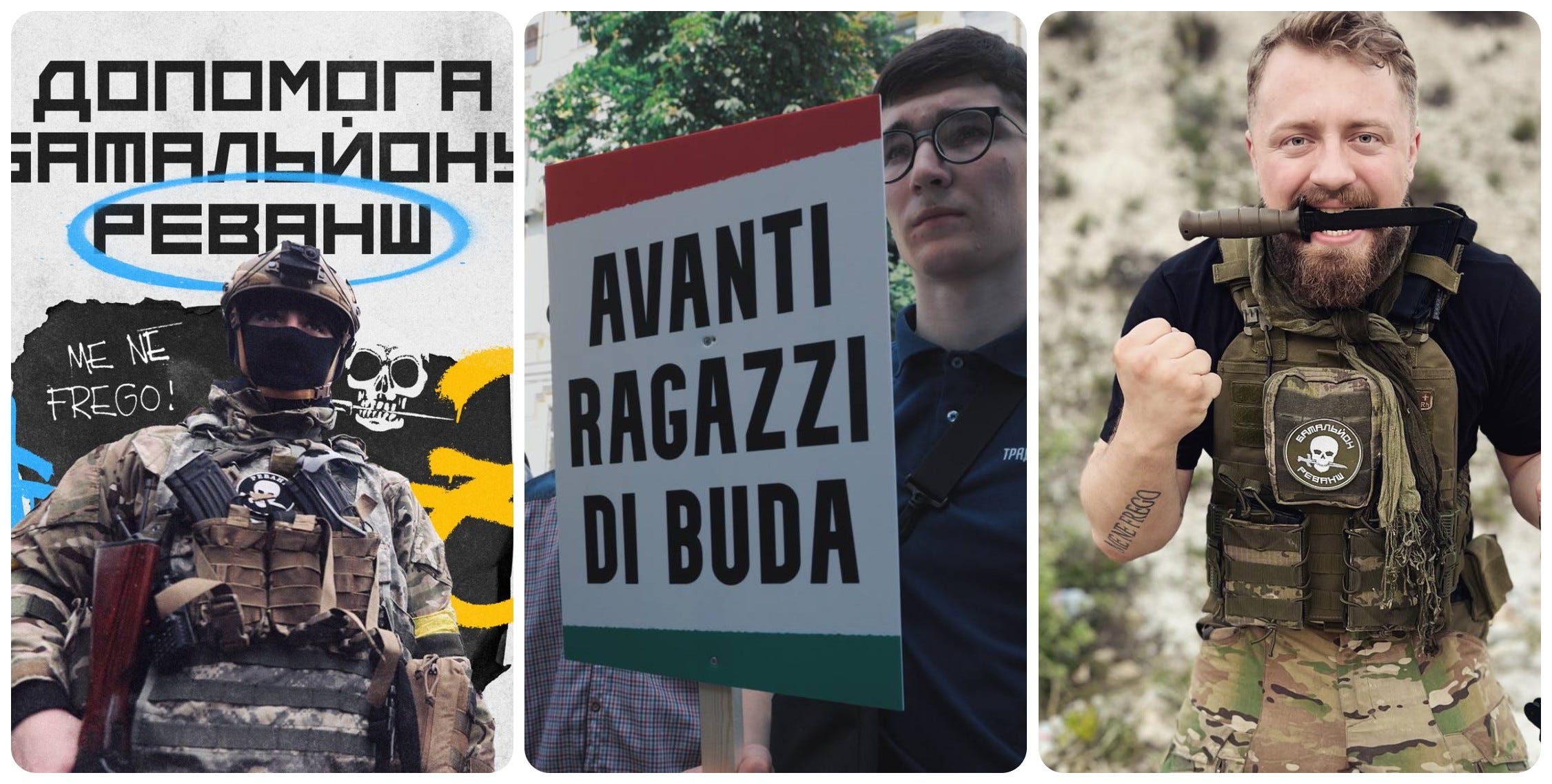 Difendere l'Europa bianca: CasaPound in Ucraina