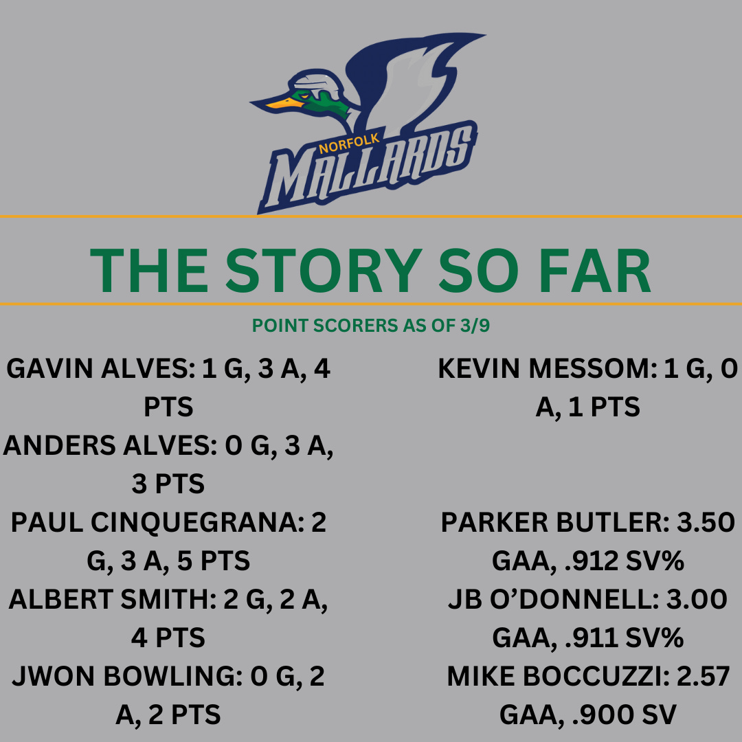 Norfolk Mallards Newsletter #14 - by Canton Mallards