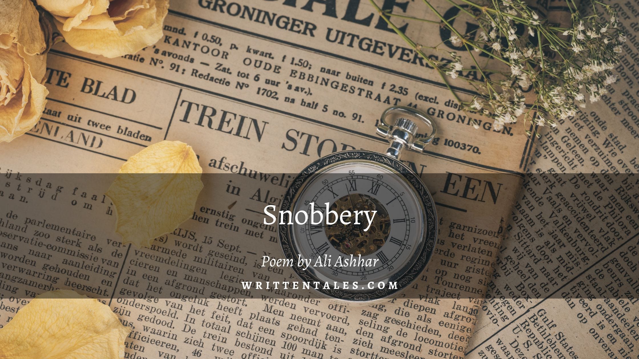 Snobbery - Written Tales Magazine