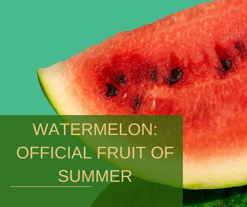 From the Watermelon Patch #16