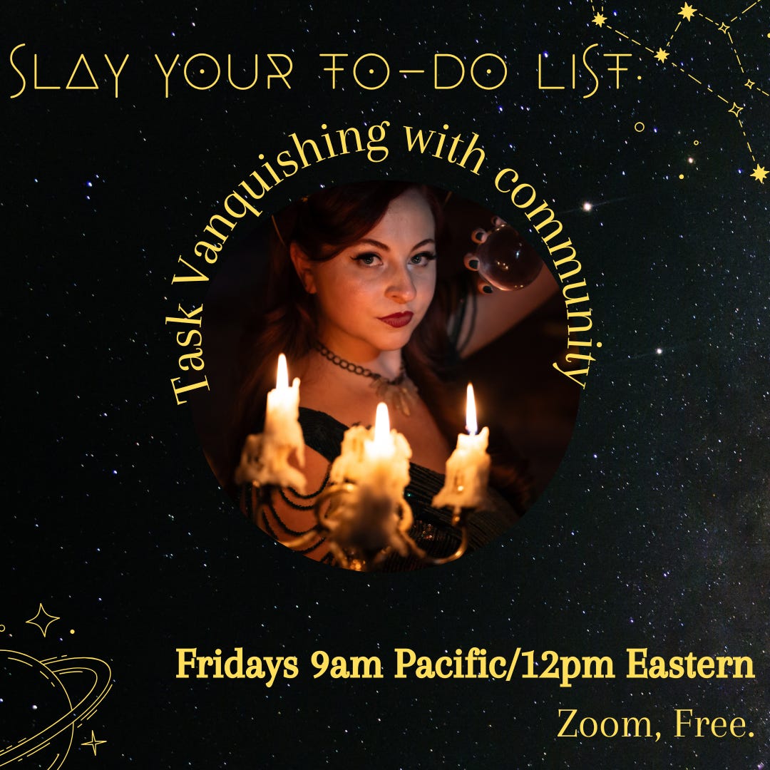 Slay Your To-Do List: Task Vanquishing with Community
