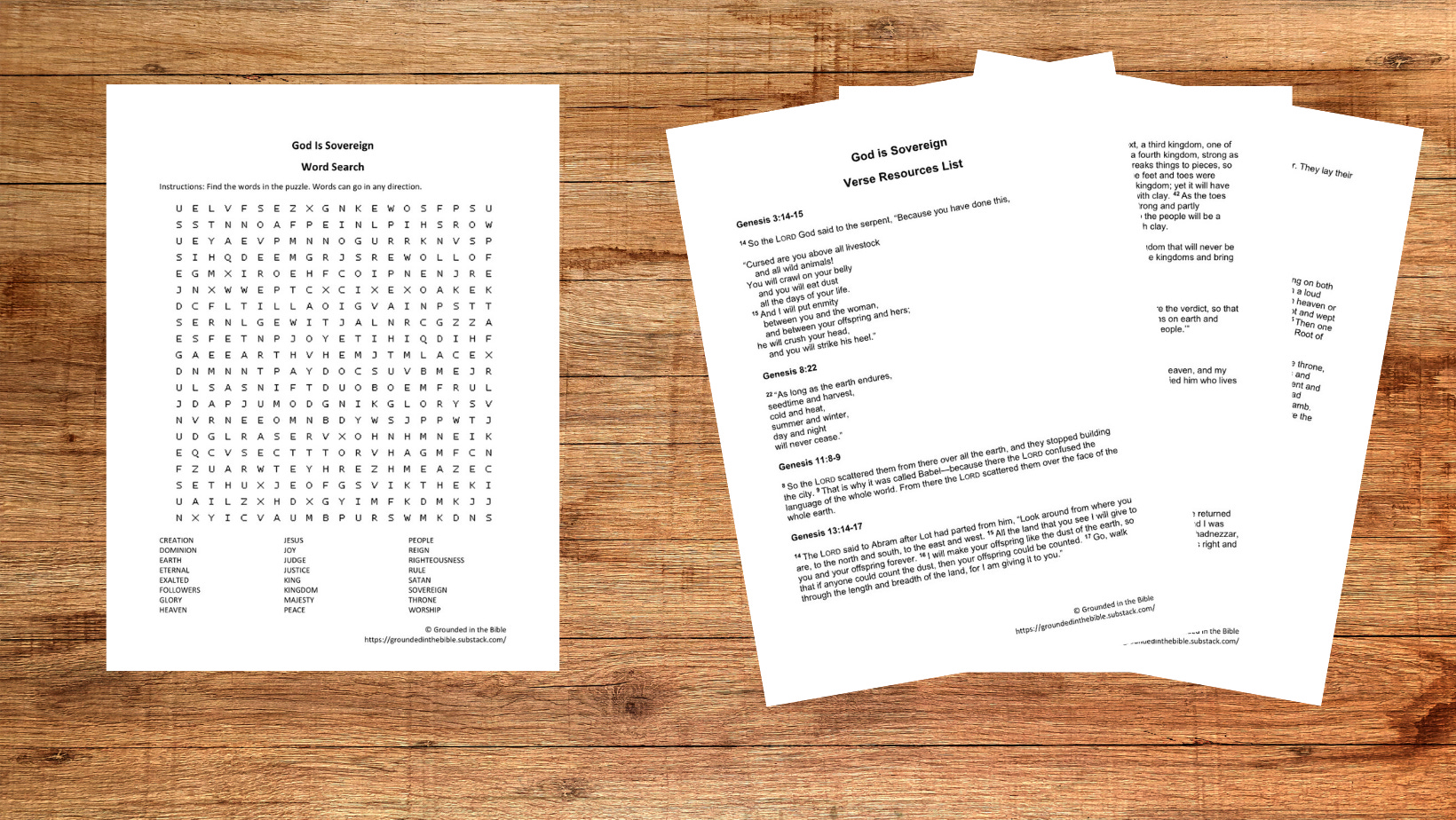 God is Sovereign, Part 1 - by Karen Hoffman